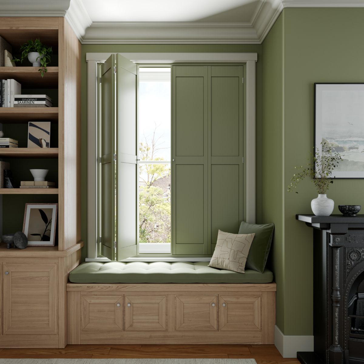 Made to Measure Solid Panel Shutters - Mastercraft Shutters